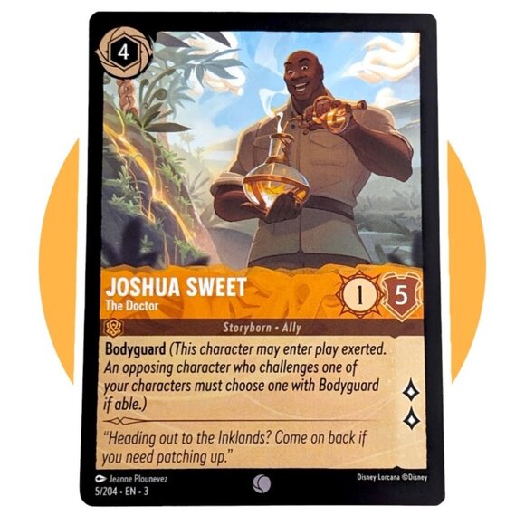 Disney | Toys | Atlantis Disney Lorcana Card Yy55 Joshua Sweet 524 ...